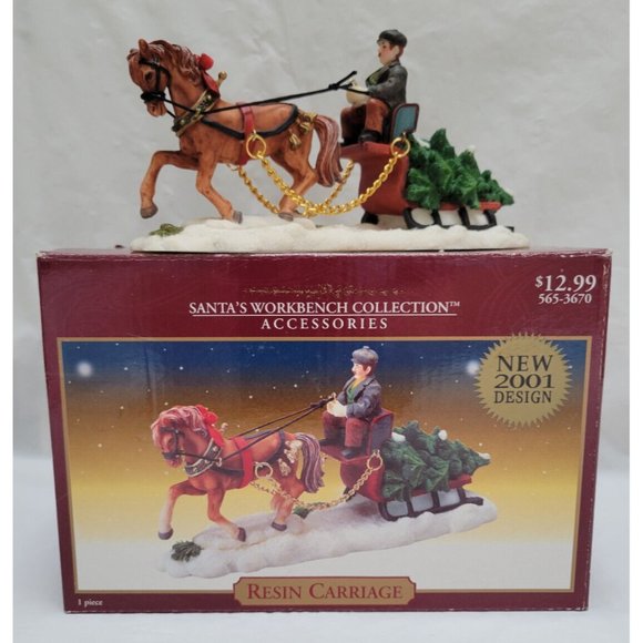 Santa's Workbench | Holiday | 20 Santas Workbench Collection Resin ...
